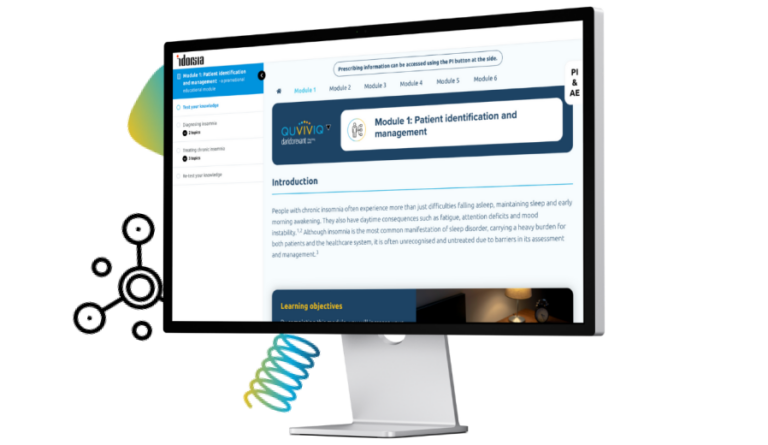 E-Learning - Idorsia UK - HCP portal